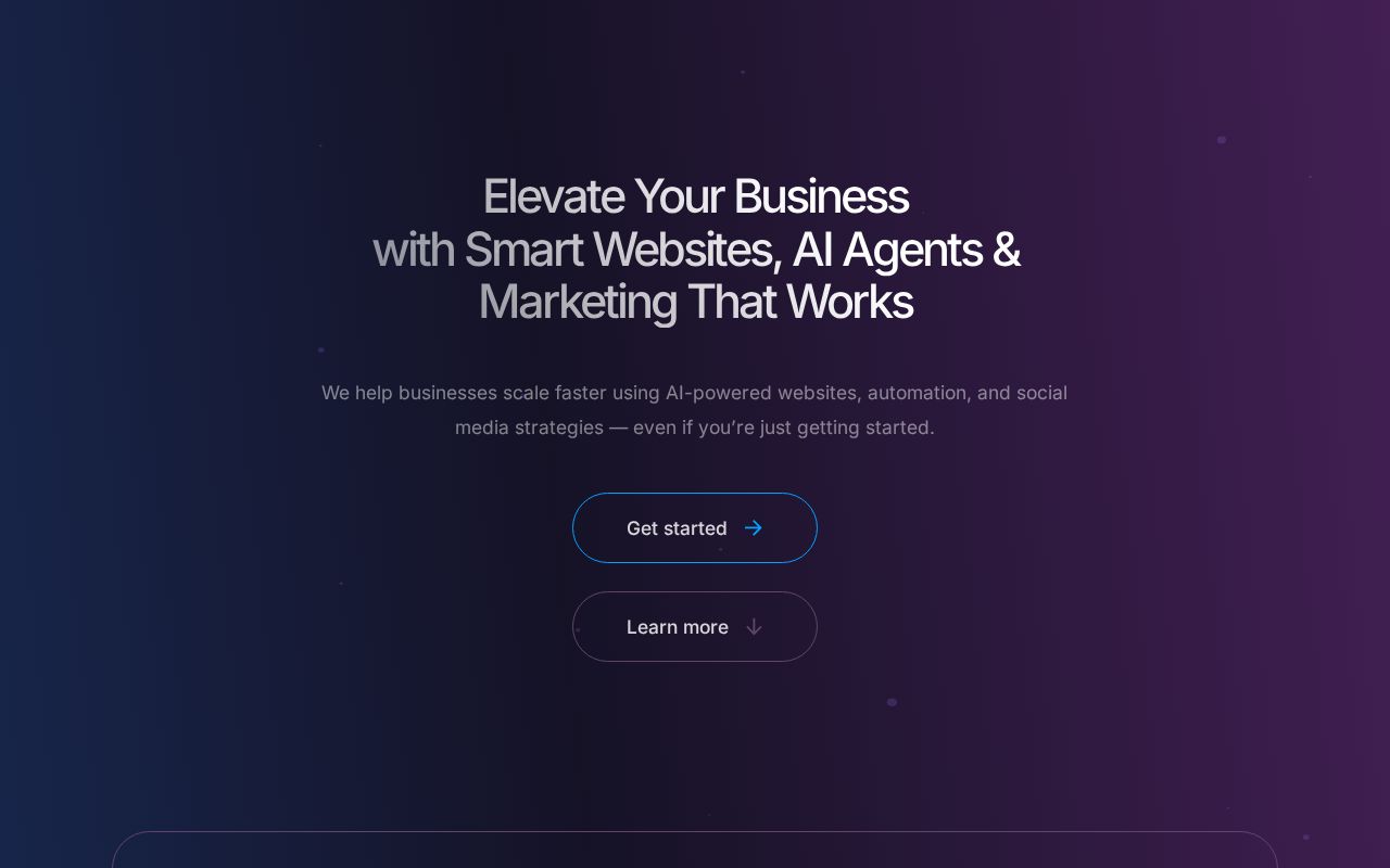 Elevate Enterprises | Web, AI, & Digital Marketing Solutions